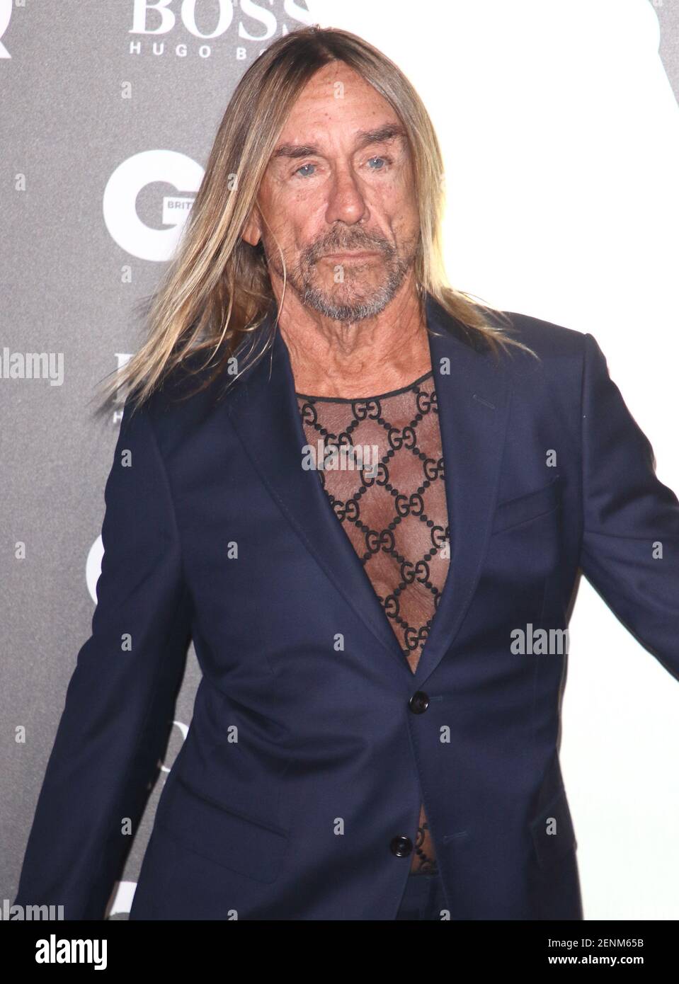 Iggy Pop attends the GQ Men of the Year Awards held at the Tate Modern ...