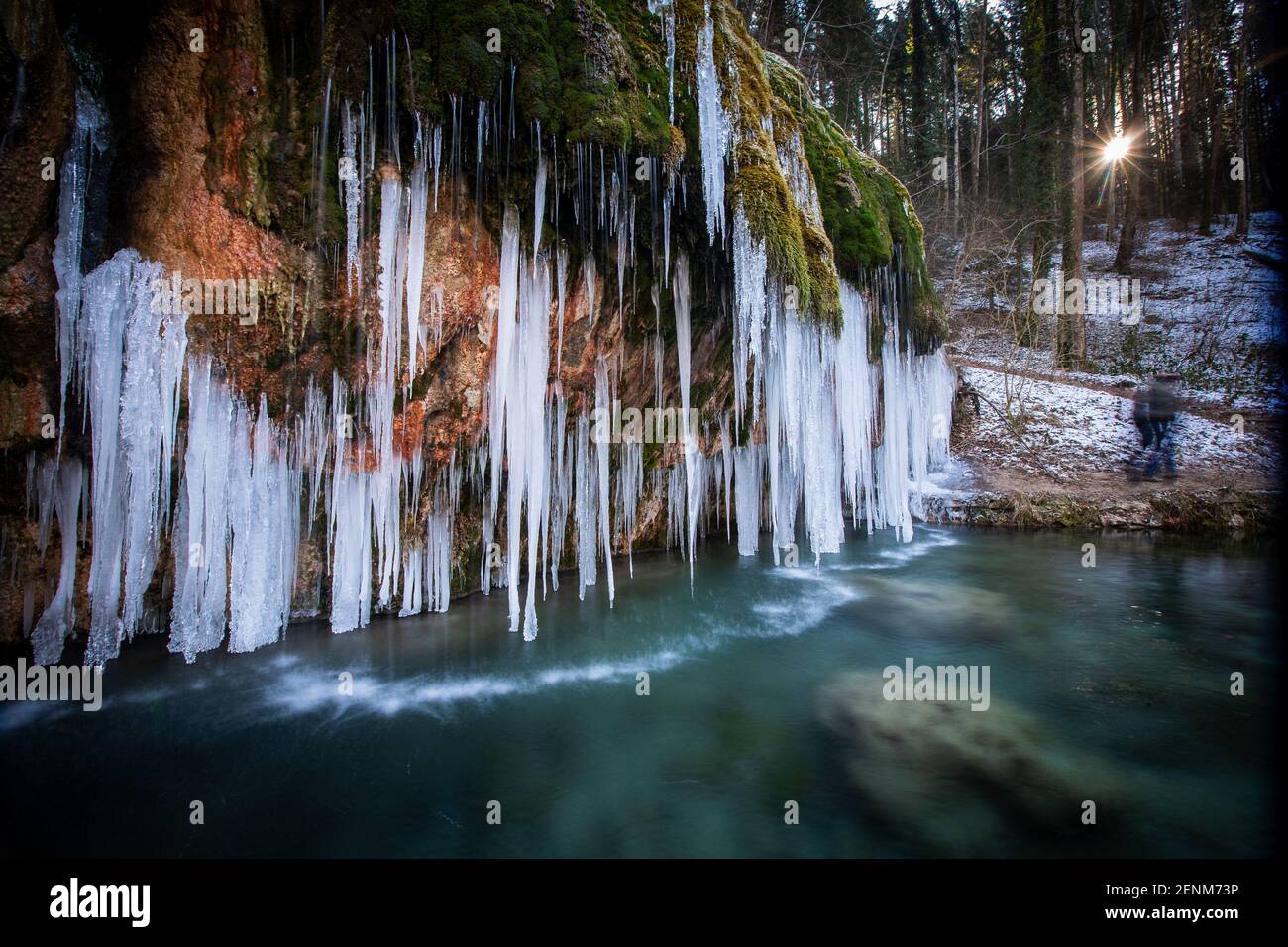 At the Travertine source situated in the valley of the Ernz Noire ...