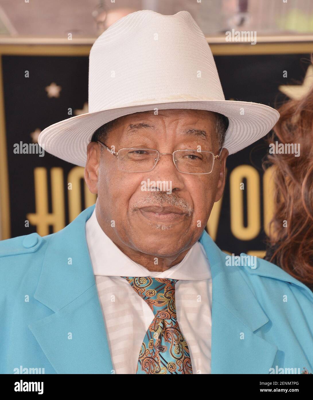 Marshall Thompson of The Chi-Lites at the Jackie Wilson Posthumous Star ...