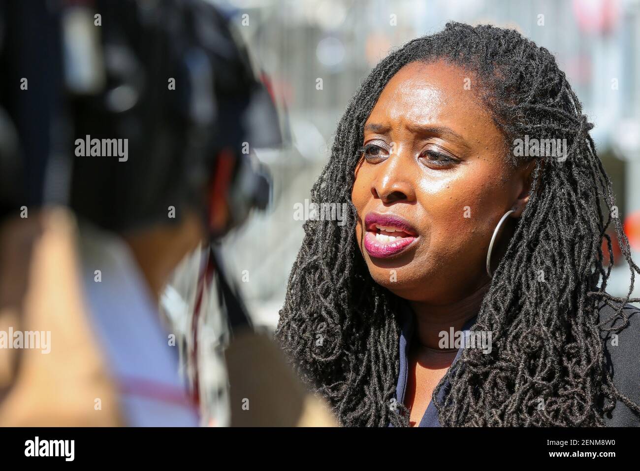 Shadow Women & Equalities Secretary Dawn Butler is seen at College ...