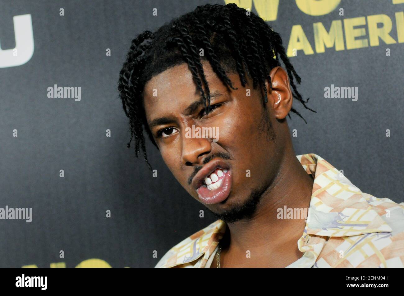 TJ Atoms (Tyree Hakeem-Jamar Adams) attends the Wu-Tang: An American ...