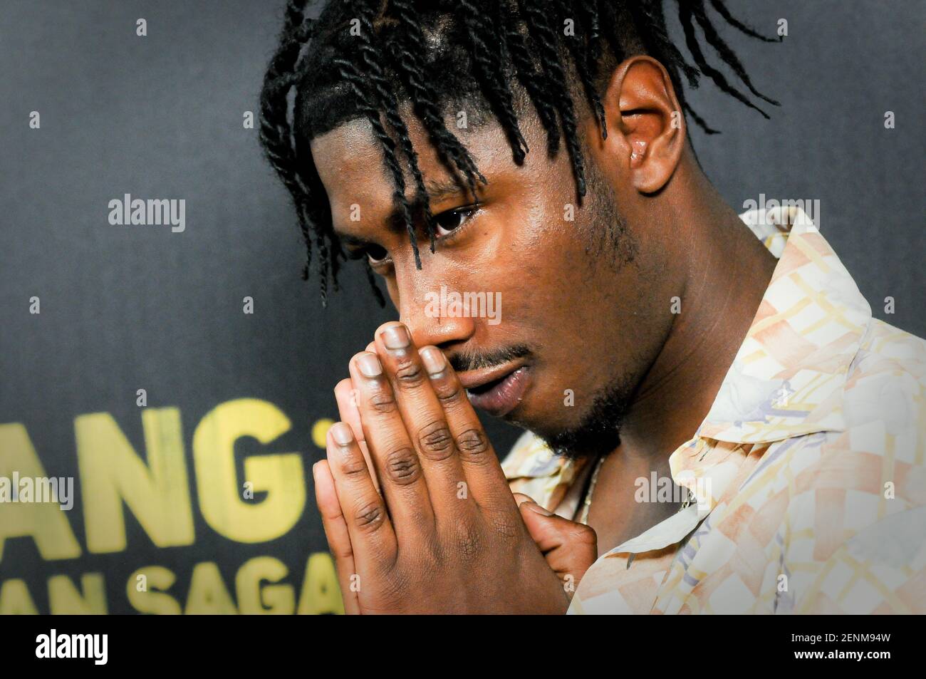 TJ Atoms (Tyree Hakeem-Jamar Adams) attends the Wu-Tang: An American ...