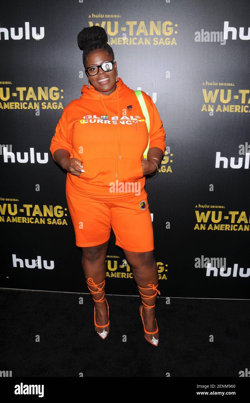 Taniqua Jones, daughter of Old Dirty Bastard, attends the Wu-Tang: An American Saga premiere ...