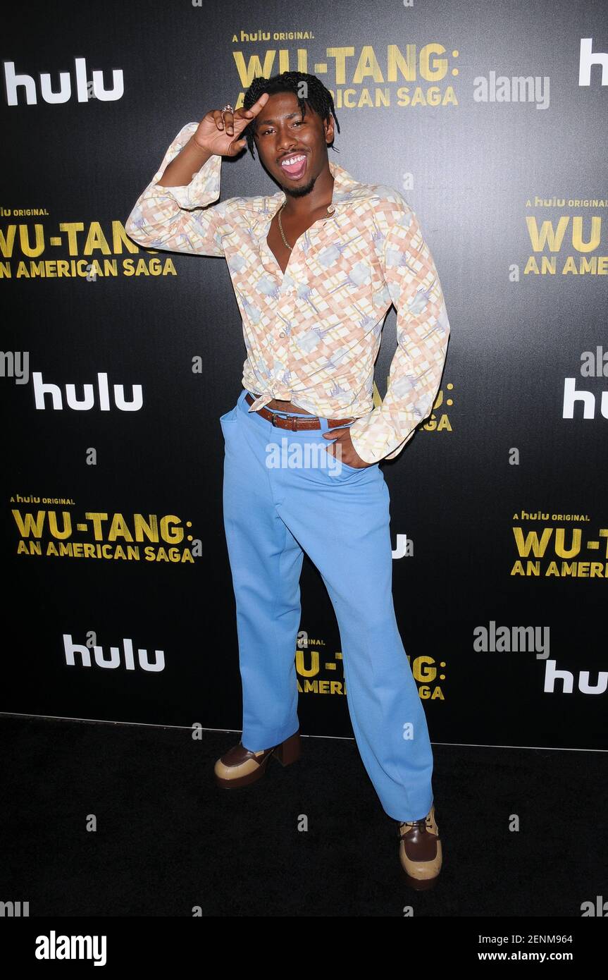TJ Atoms (Tyree Hakeem-Jamar Adams) attends the Wu-Tang: An American ...