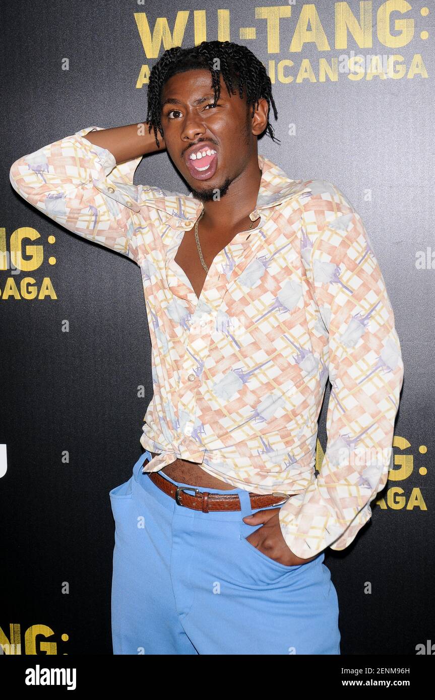 TJ Atoms (Tyree Hakeem-Jamar Adams) attends the Wu-Tang: An American ...