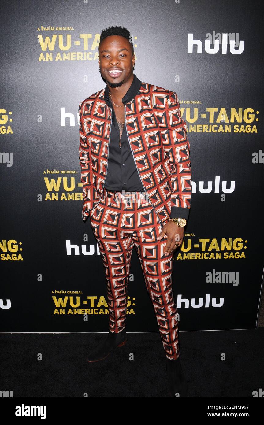 Johnell Young attends the Wu-Tang: An American Saga premiere held at ...