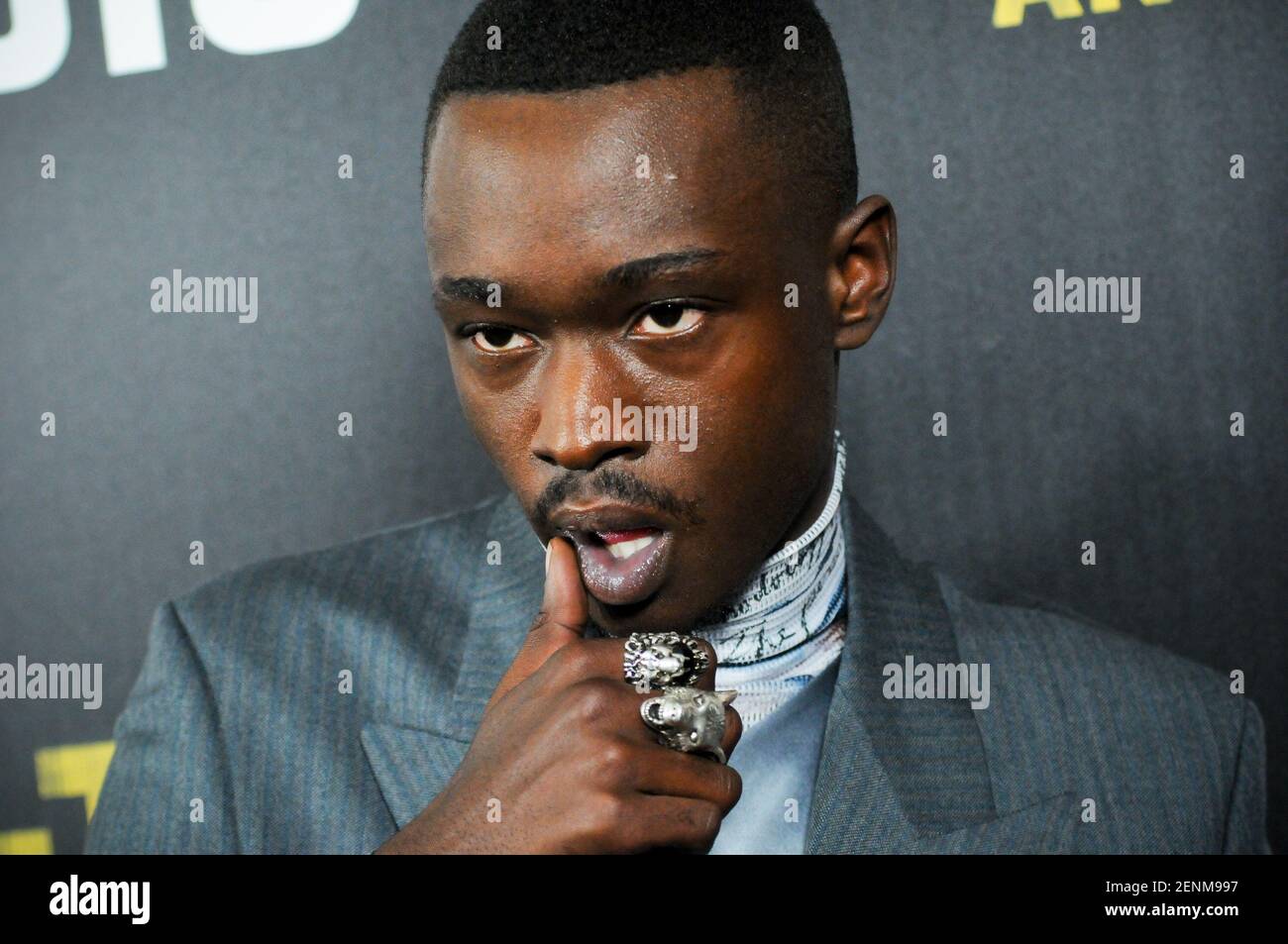 Asthon Sanders attends the Wu-Tang: An American Saga premiere held at ...