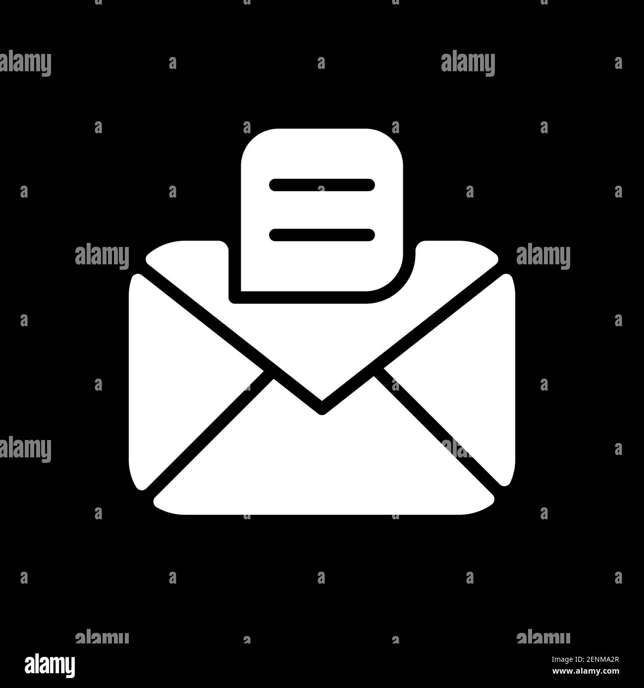 Message app dark mode hi-res stock photography and images - Alamy