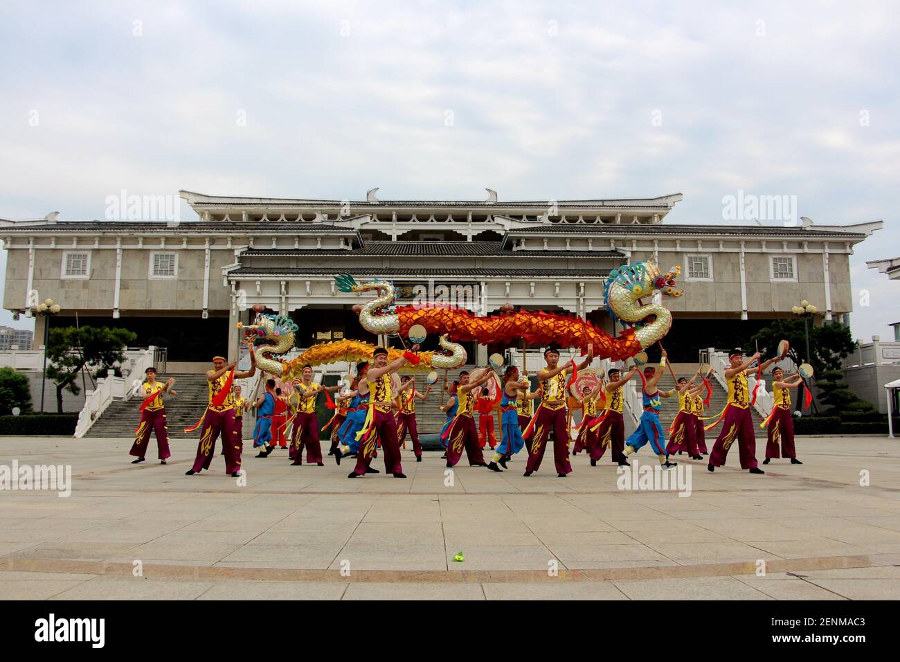 Hubei,CHINA-National intangible cultural heritage "three sections of ...
