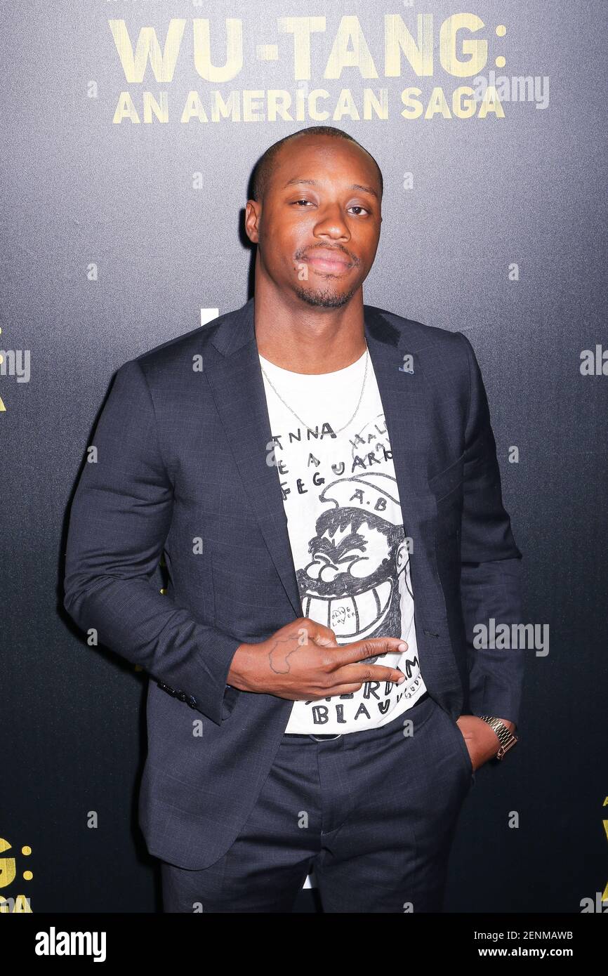 Marcus Callender attends Hulu's "Wu-Tang: An American Saga" Premiere at ...