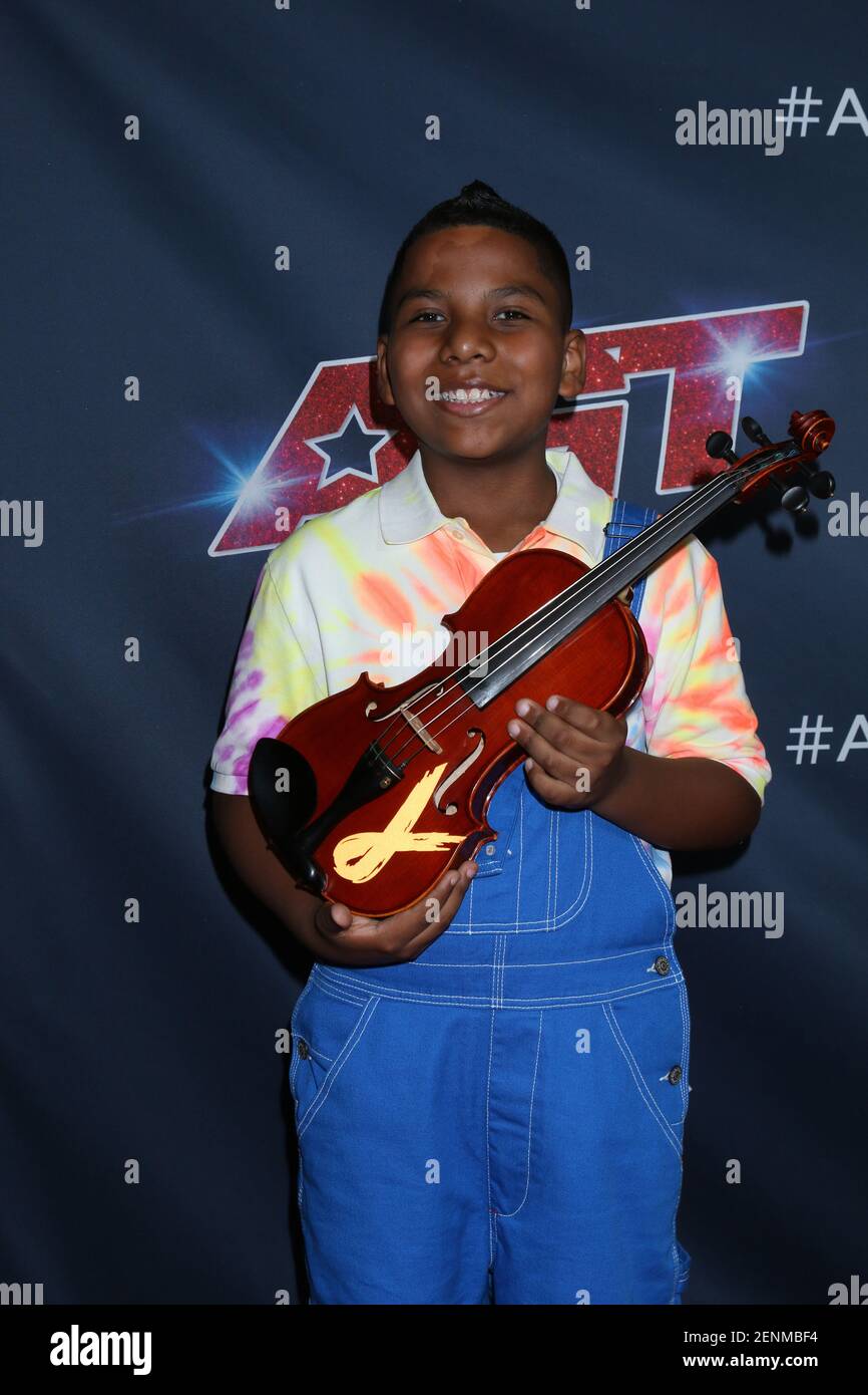 LOS ANGELES - SEP 3: Tyler Butler-Figueroa at the "America's Got Talent ...