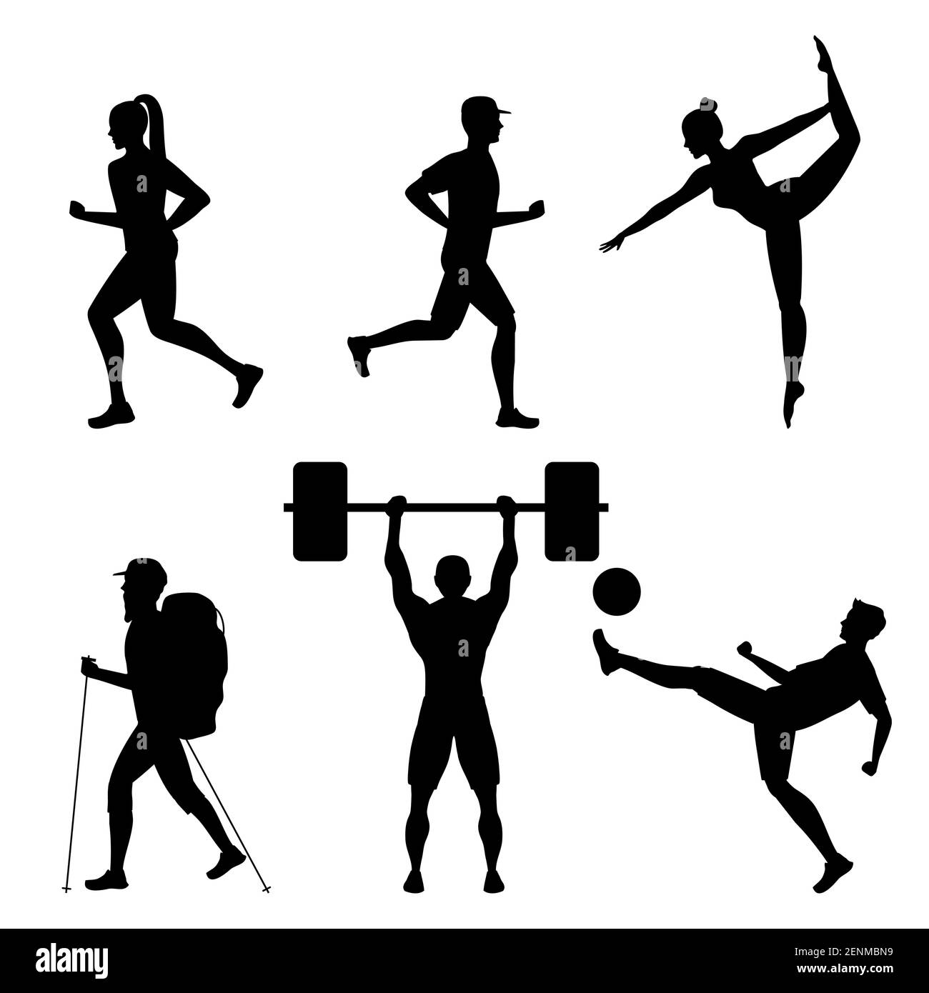 Soccer Sports Silhouettes High Resolution Stock Photography and Images ...