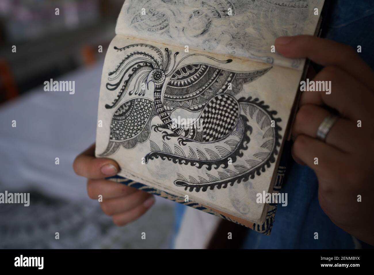 The traditional Miao batik skills in Kaili,Guizhou,China on 04th ...