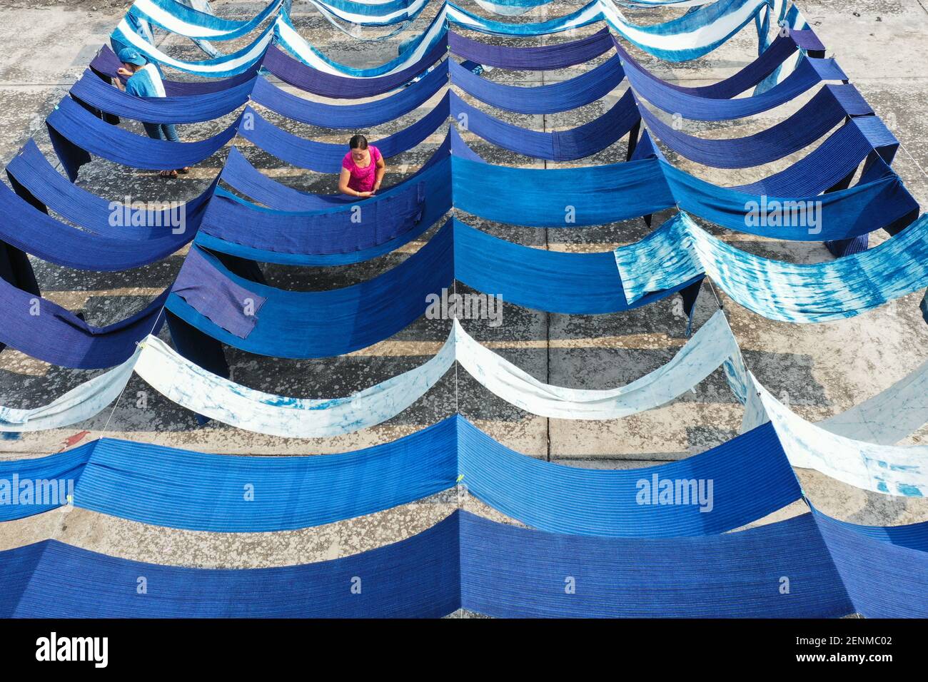 The traditional Miao batik skills in Kaili,Guizhou,China on 04th ...