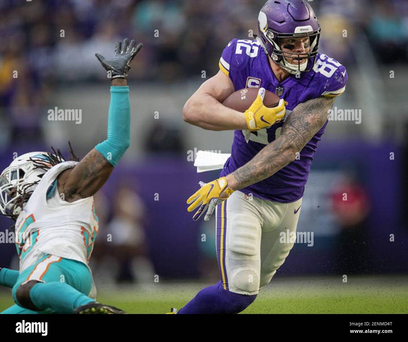 Vikings tight end Kyle Rudolph. (Photo by Carlos Gonzalez/Minneapolis ...
