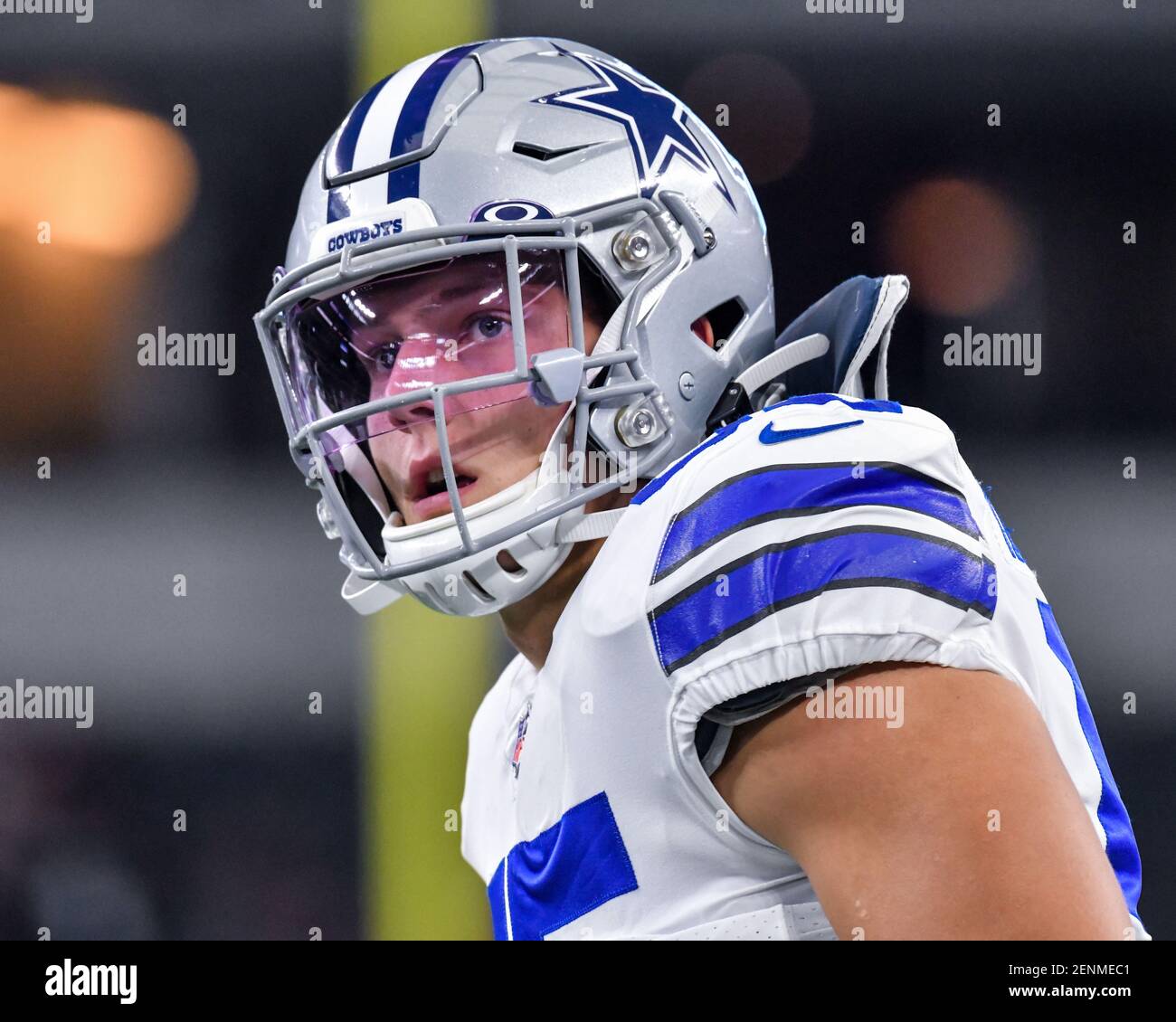 August 24th, 2019:.Dallas Cowboys linebacker Leighton Vander Esch (55 ...