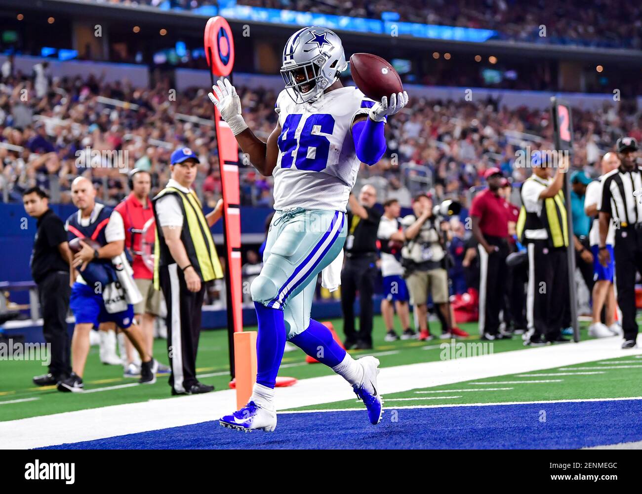 August 24th, 2019:.Dallas Cowboys running back Jordan Chunn (46 ...