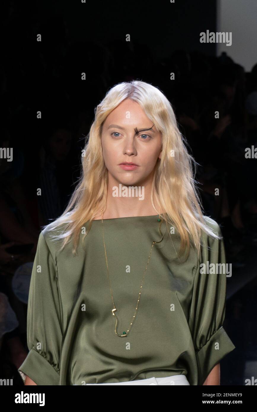 Models walk the NYFW ICY Dynasty All Comes from Nothing SS20 Runway ...