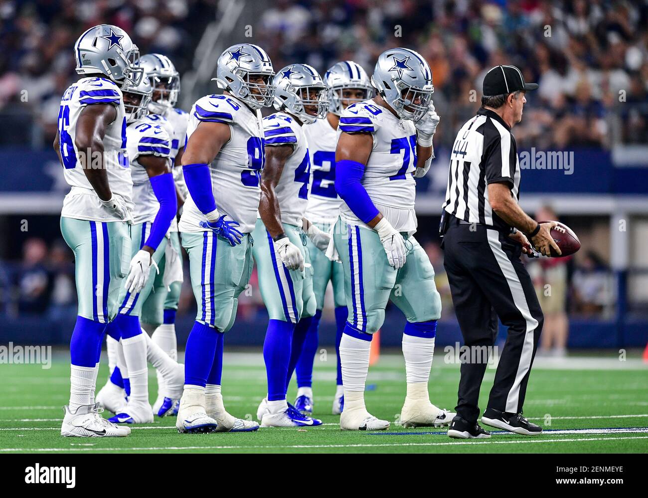 August 24th, 2019:.Dallas Cowboys defensive tackle Trysten Hill (79 ...