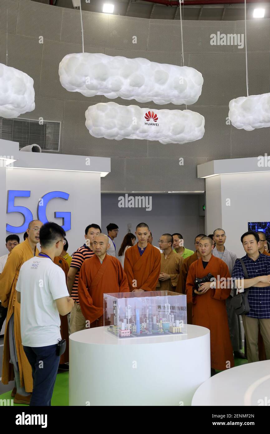 Shanghai,CHINA-On September 4, 2019, in Shanghai, huawei, as a global ...