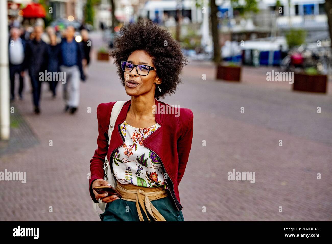 AMSTERDAM - Silvana Hildegard "Sylvana" Simons is a Dutch left-wing ...