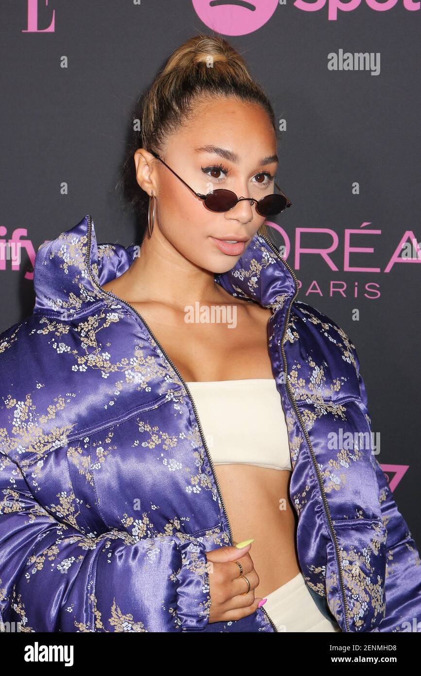 Eva Gutowski attends ELLE, Women in Music presented by Spotify and ...