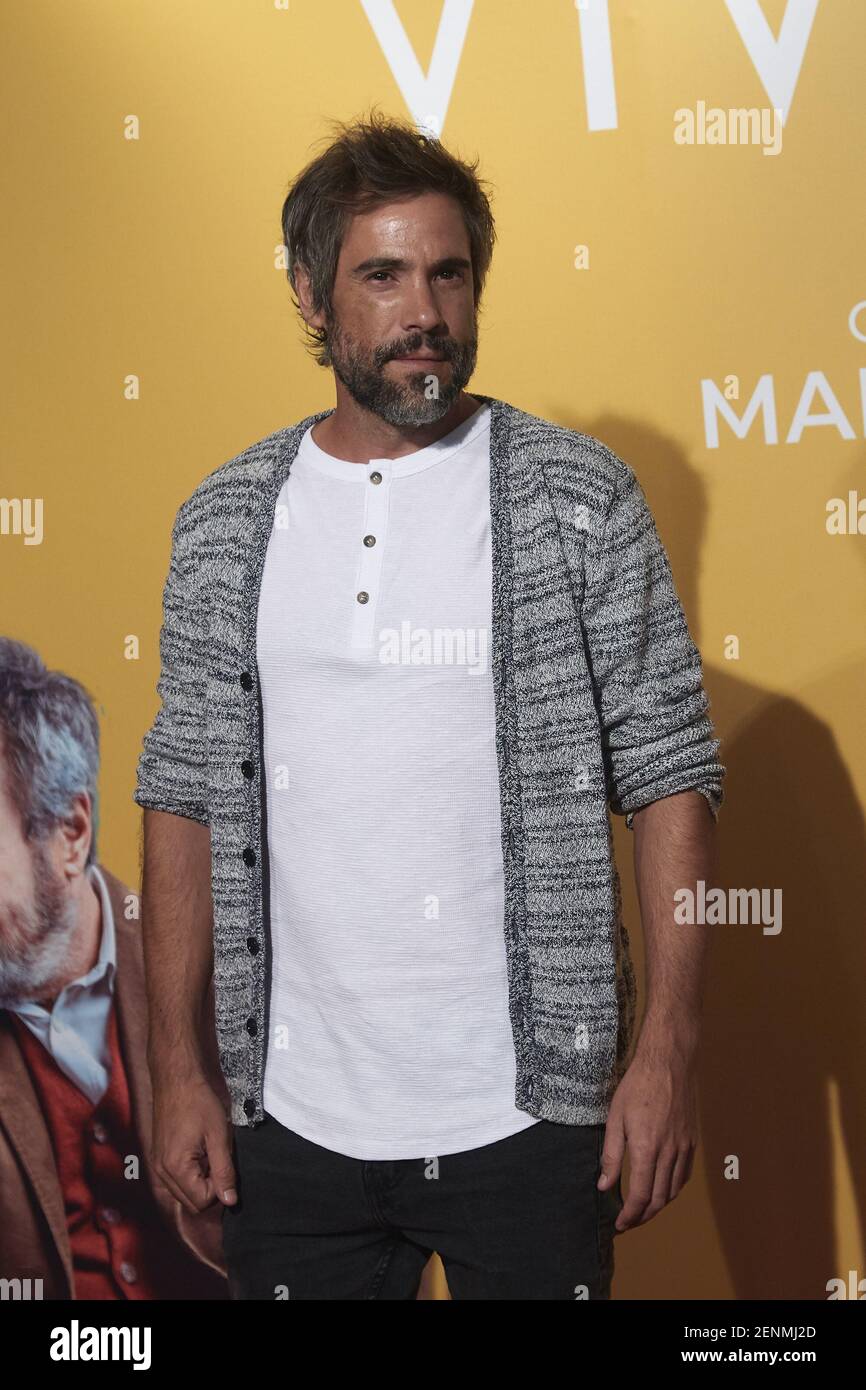 Unax Ugalde during Premiere Vivir dos veces at Capitol Cinema on ...