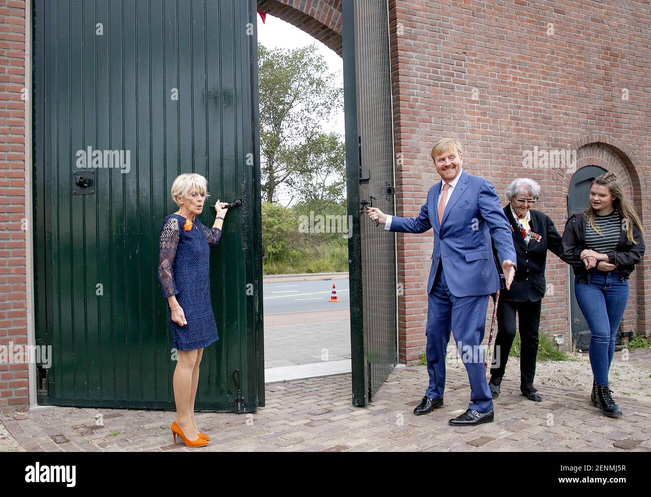 06-09-2019 Oranjehotel King Willem-Alexander during the opening of the ...