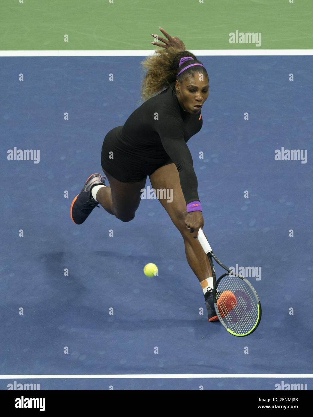September 5,2019: Serena Williams (USA) defeated Elina Svitolina (UKR) 6-3, 6-1, at the US Open ...