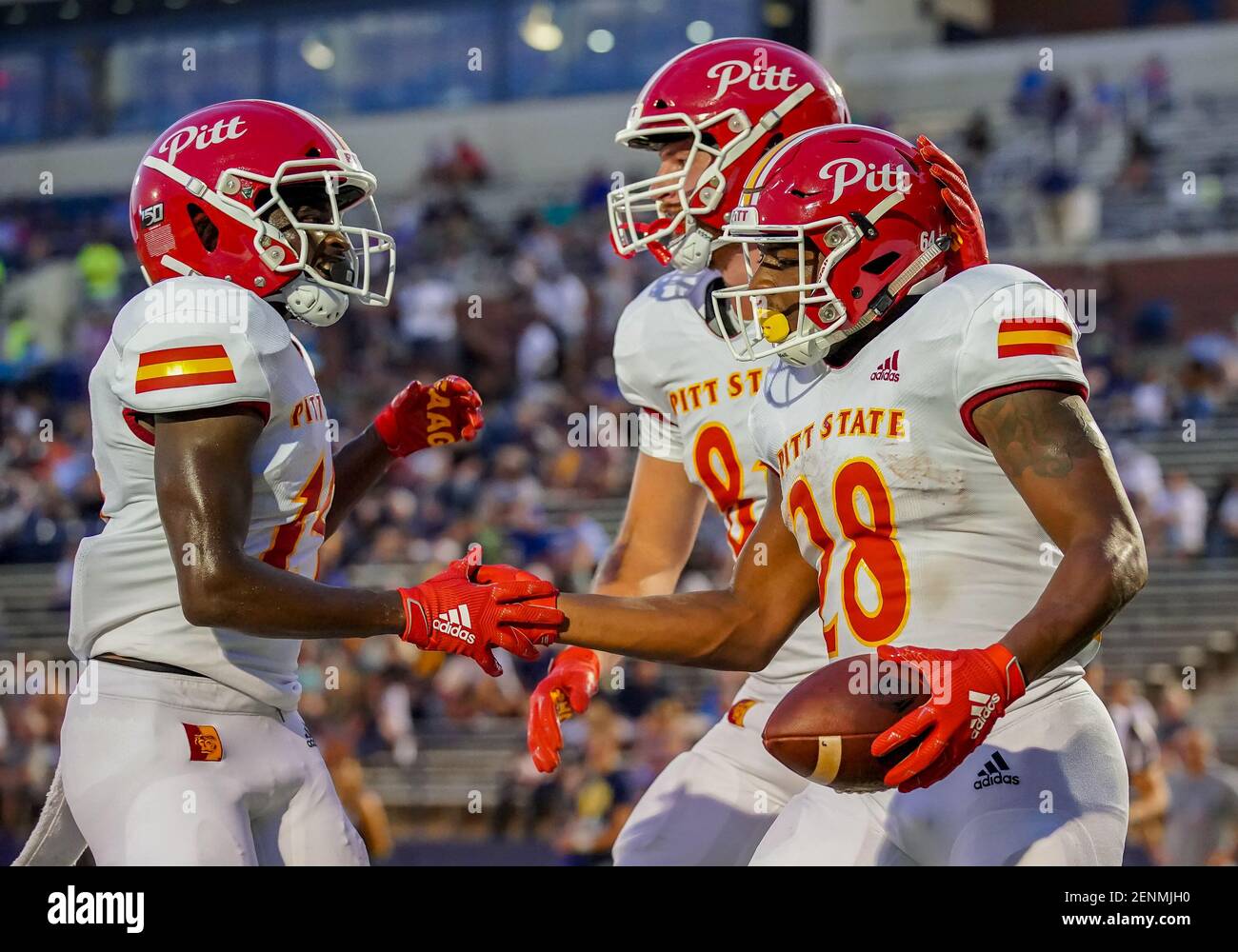 September 05, 2019: Pittsburg State running back Tyler Adkins (28 ...