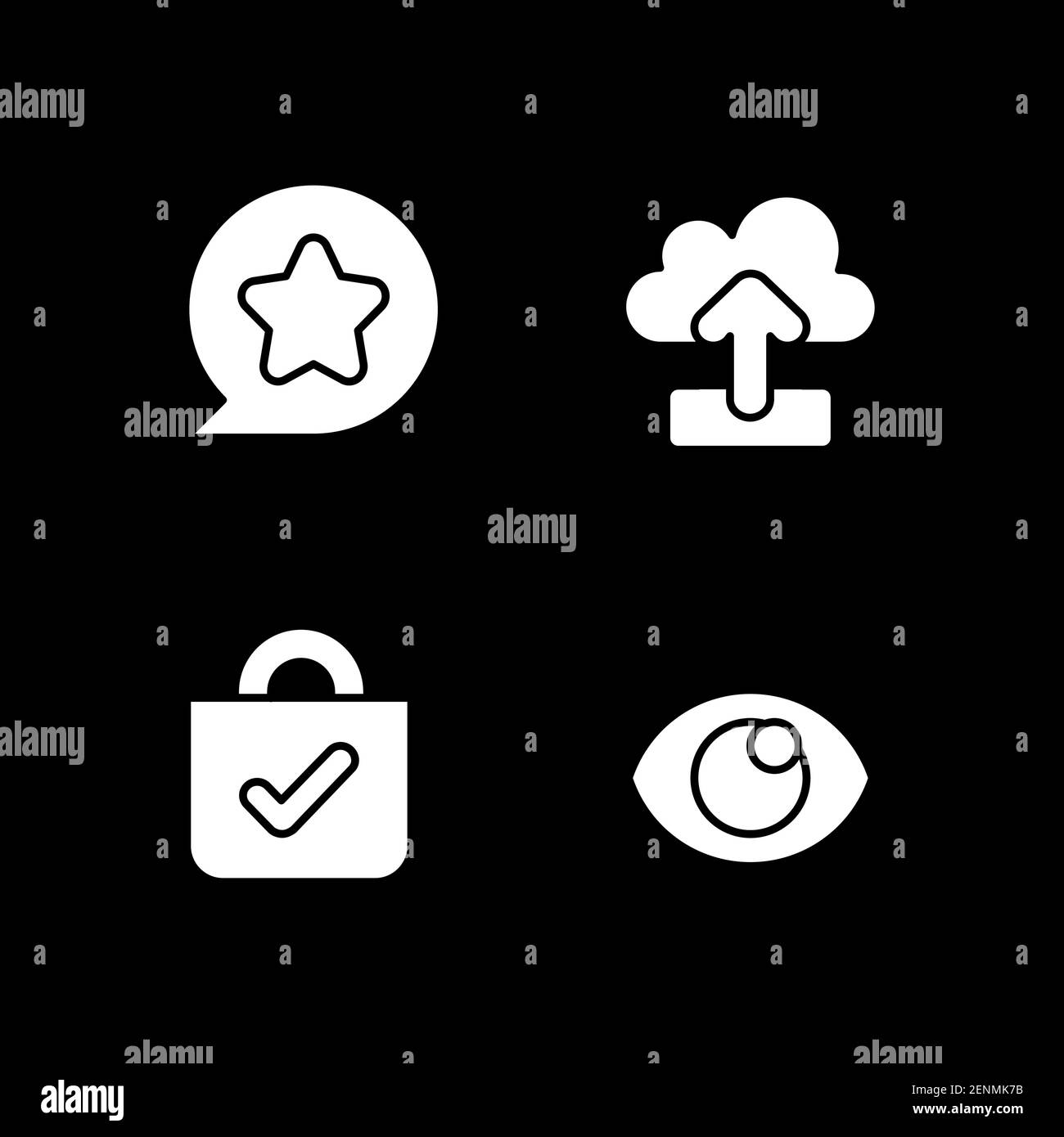 Dark web icons signs hi-res stock photography and images - Alamy