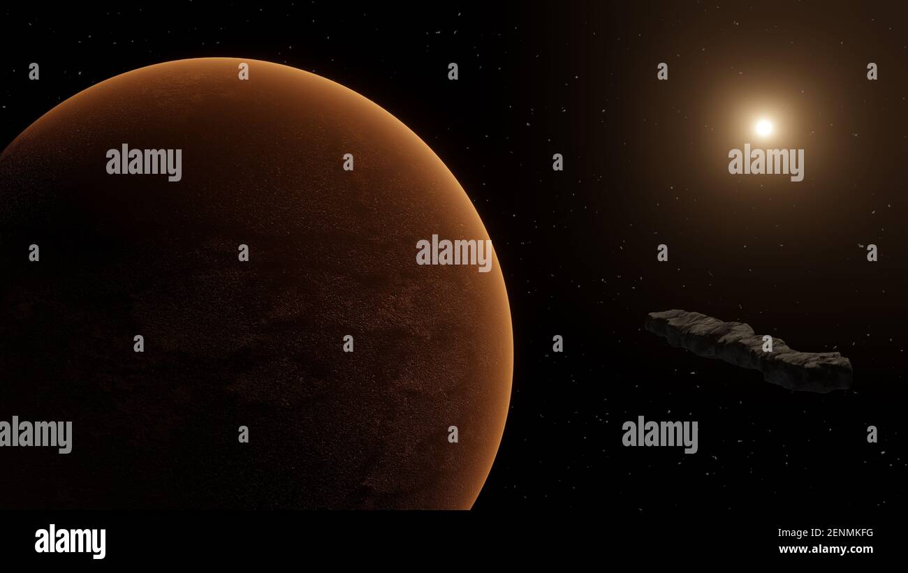 Interstellar object passing through the Solar System called Oumuamua ... Interstellar object passing through the Solar System called Oumuamua ...