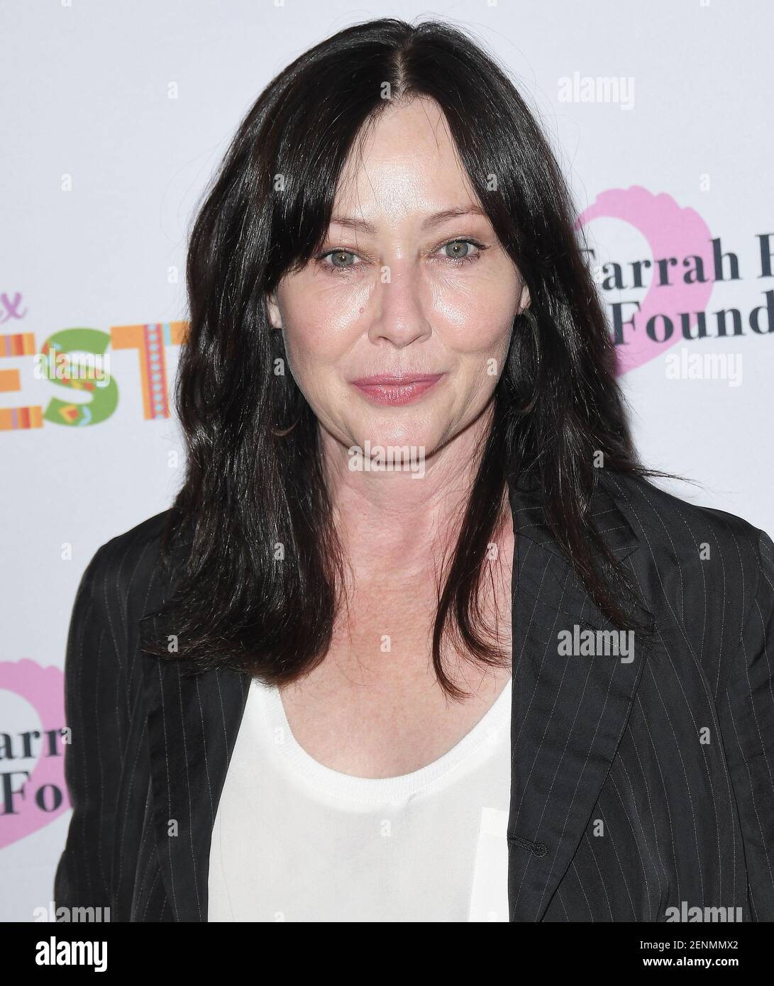 Shannen Doherty arrives at the Farrah Fawcett Foundation’s TEX-MEX ...