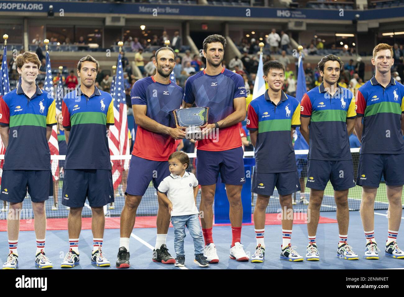 Juan Sebastian Cabal, son Jacobo Cabal, Robert Farah (Colombia) winner ...
