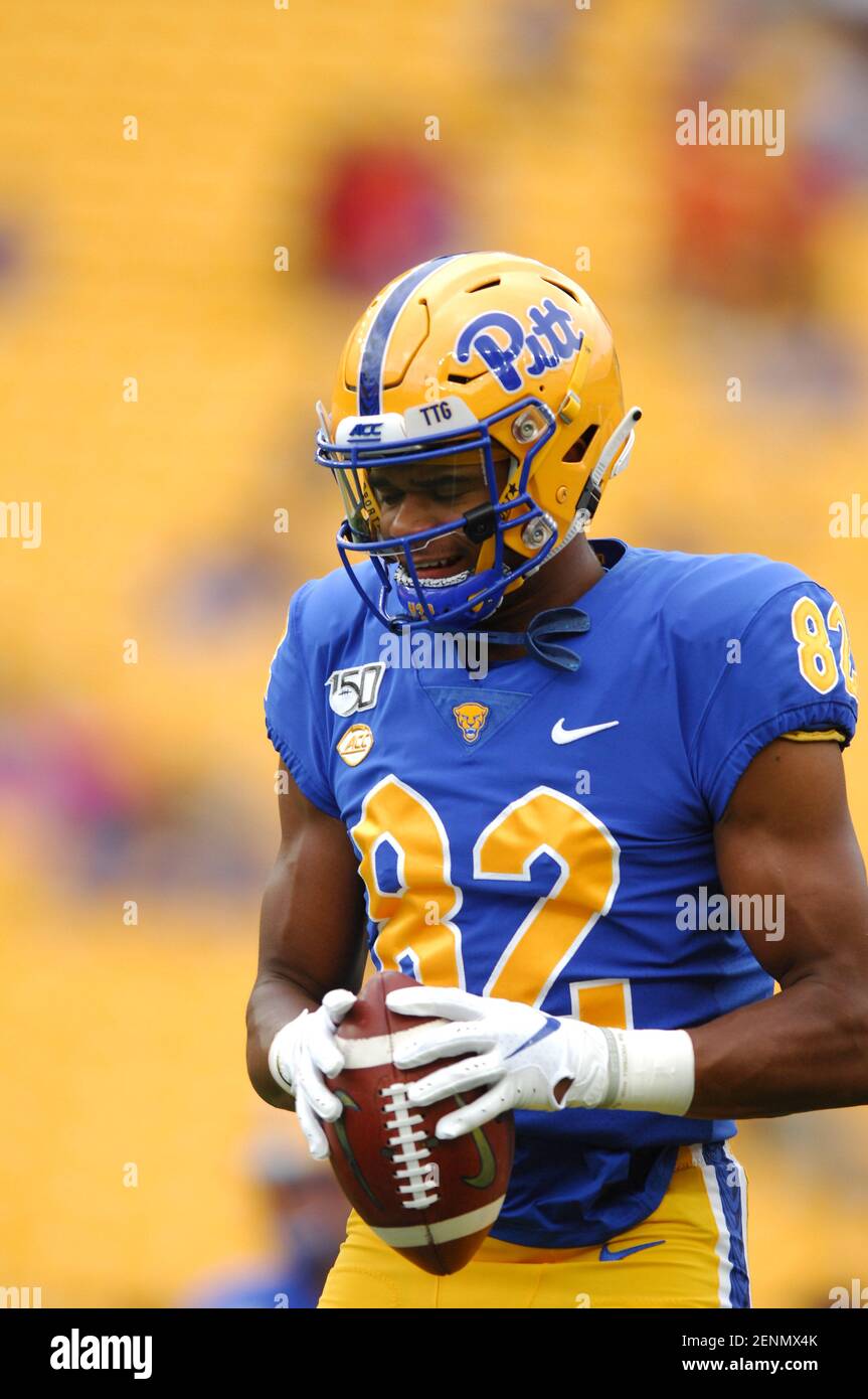 September 7th, 2019: Jared Wayne #82 during the Pitts Panthers vs Ohio ...