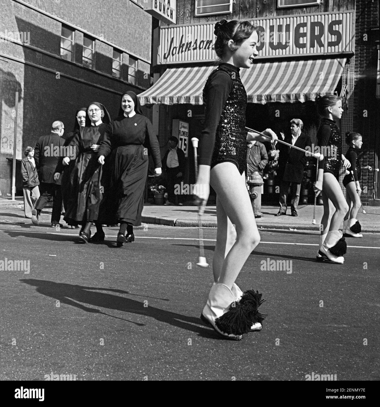Majorettes Black and White Stock Photos & Images - Alamy