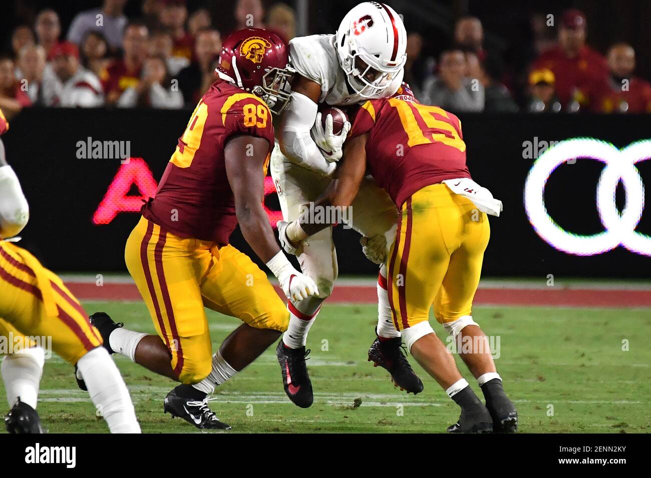 September 7, 2019 Los Angeles, CA.Stanford Cardinal running back ...