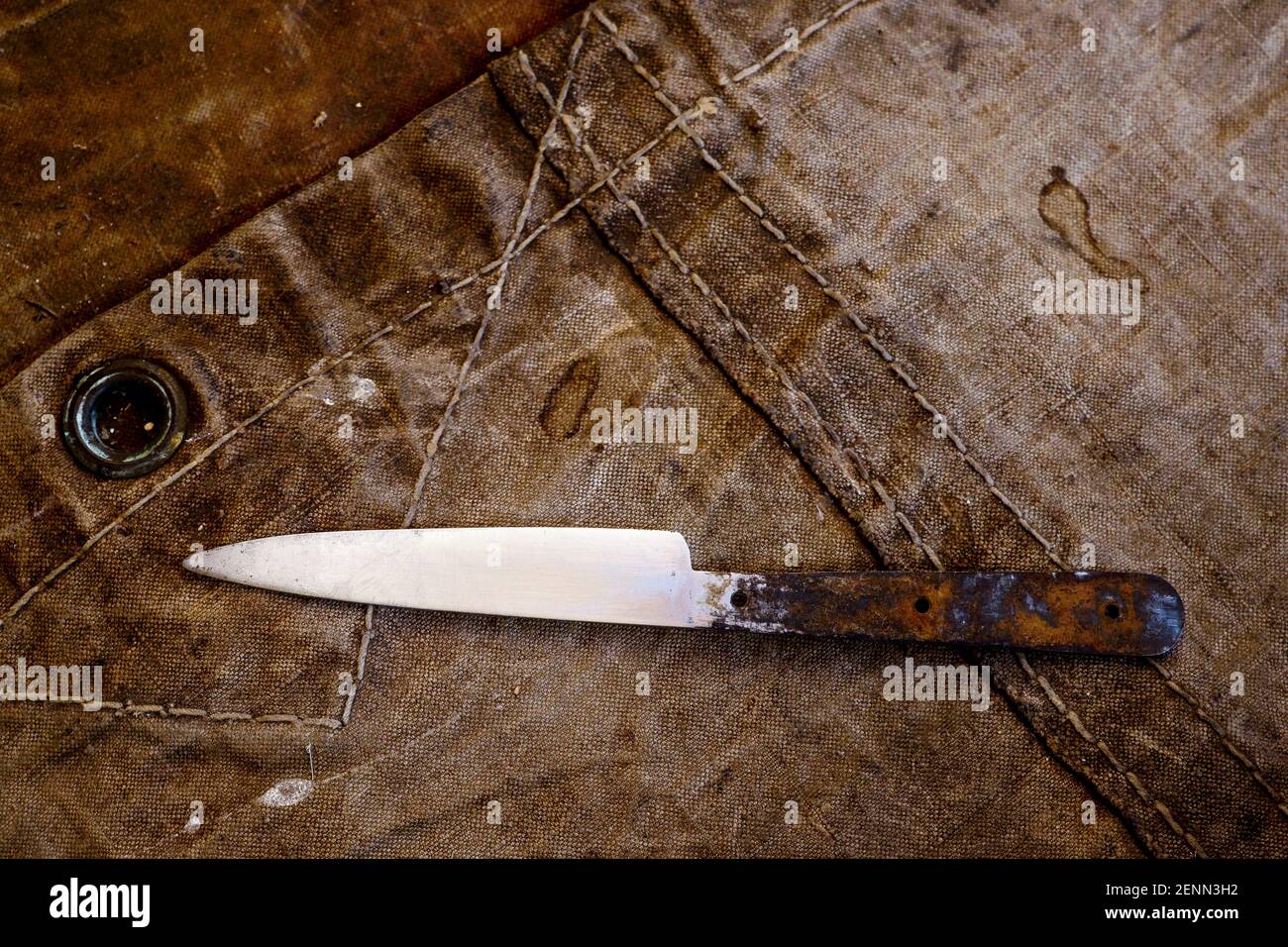 Old knife blade, France Stock Photo - Alamy