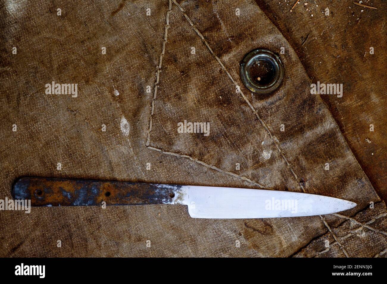 Old knife blade, France Stock Photo - Alamy