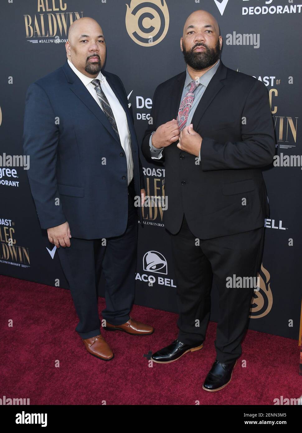 (L-R) Quincy Young and Kareme Young at the Comedy Central ROAST OF ALEC ...