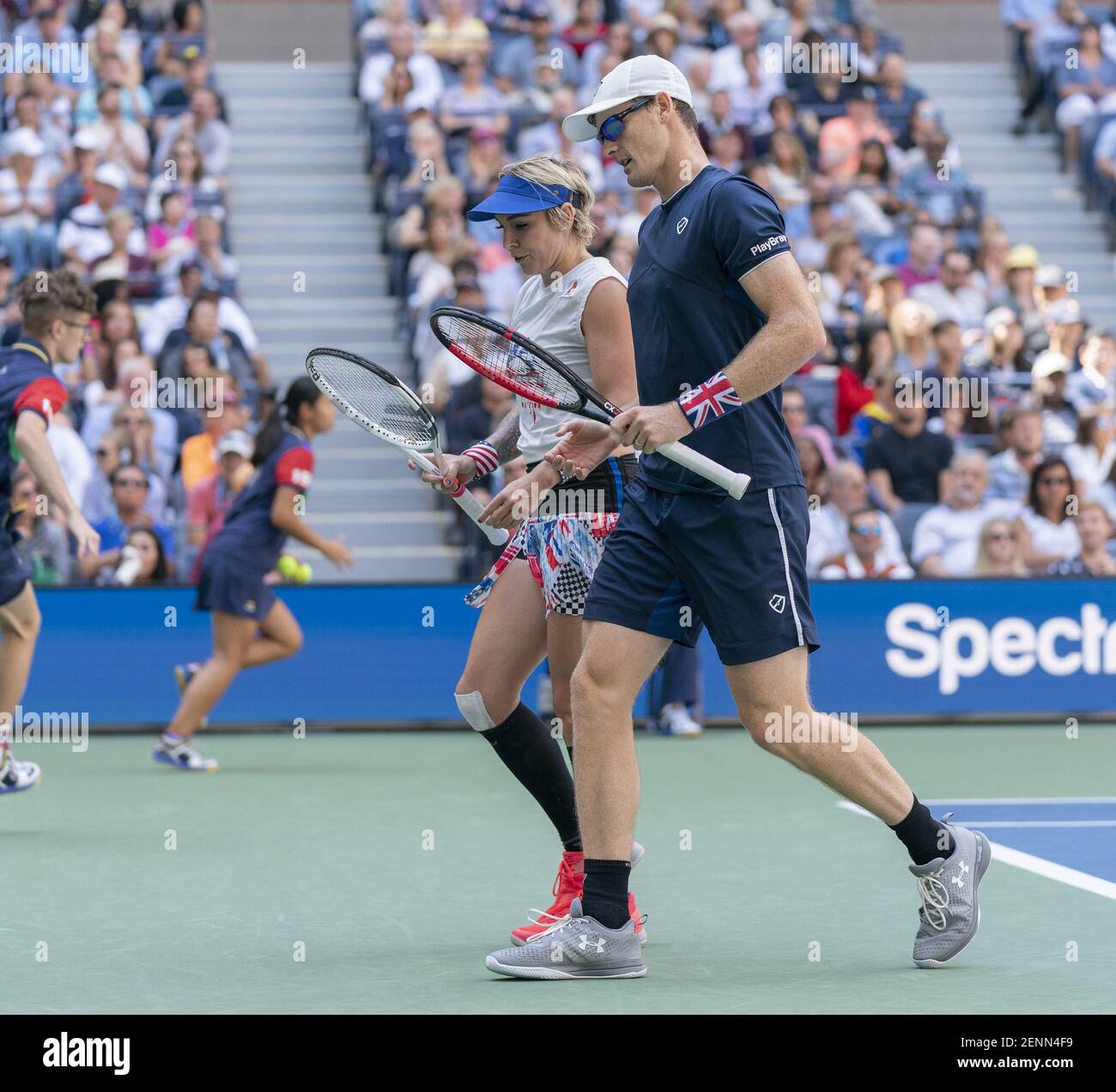 Bethanie Mattek-Sands (USA), Jamie Murray (Great Britain) in action ...