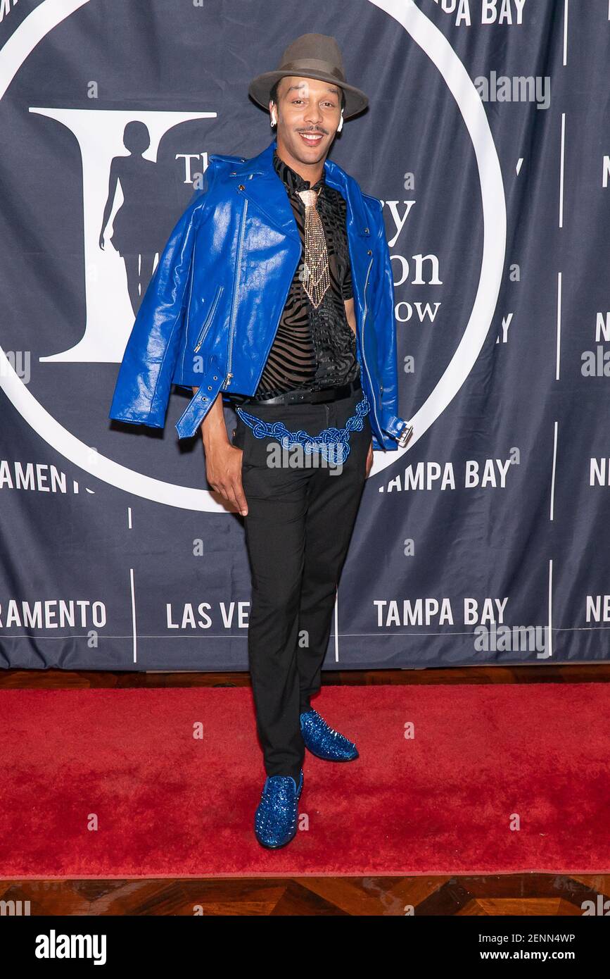 Lestat Watley attends the Avadora Mimouni handbags show for Industry ...