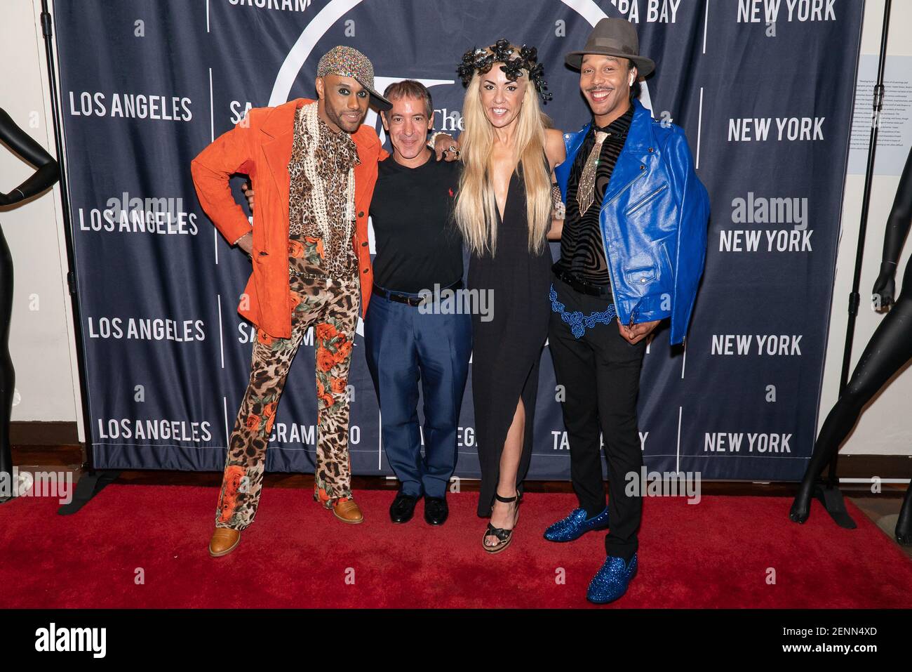 Aaron Paul, Adam Sands, Luciana Pampaolone and Lestat Watley attend the ...