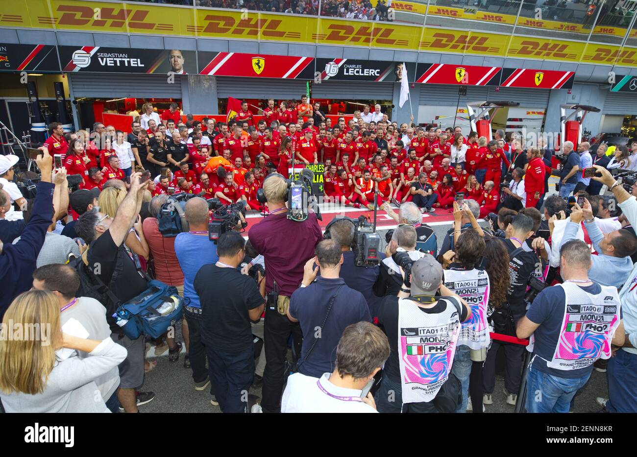 Monza, Italy - September 08, 2019: FIA Formula One World Championship ...