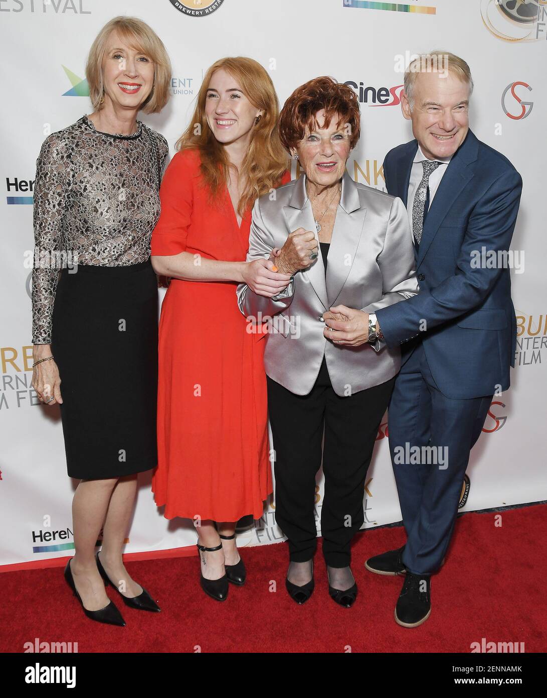Marion Ross and Family at the 11th Annual Burbank Film Festival ...