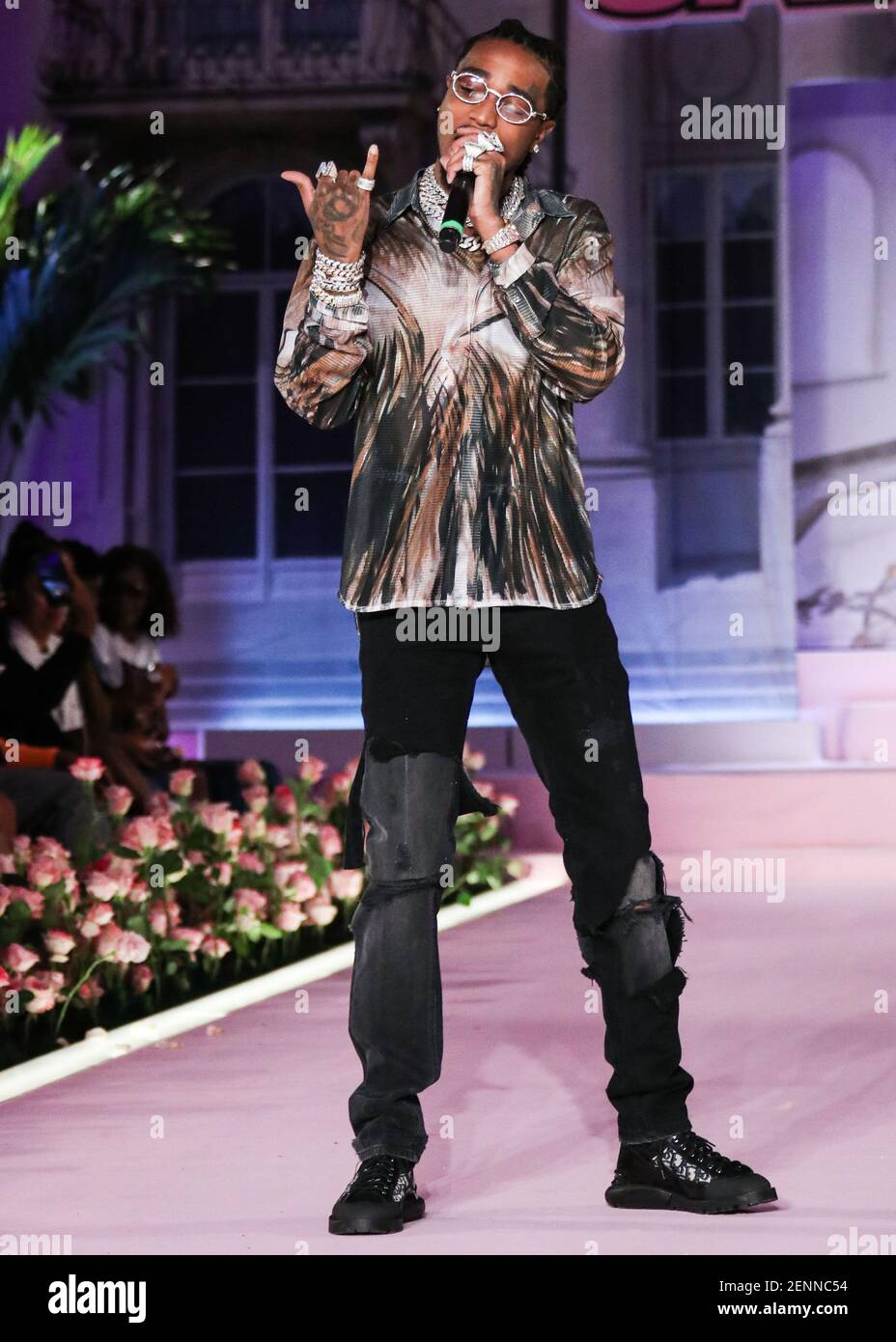 MANHATTAN, NEW YORK CITY, NEW YORK, USA - SEPTEMBER 08: Rapper Offset ...
