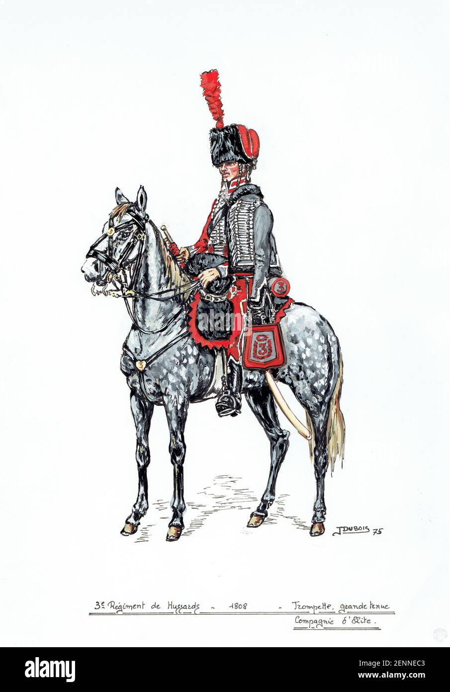 3e regiment de hussards hi-res stock photography and images - Alamy