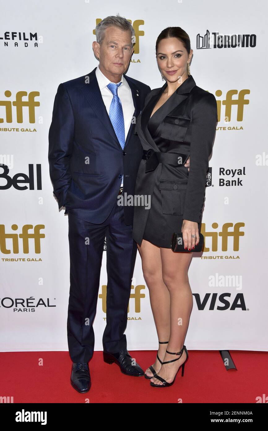 David Foster and Katherine McPhee attend the TIFF Tribute Gala during ...