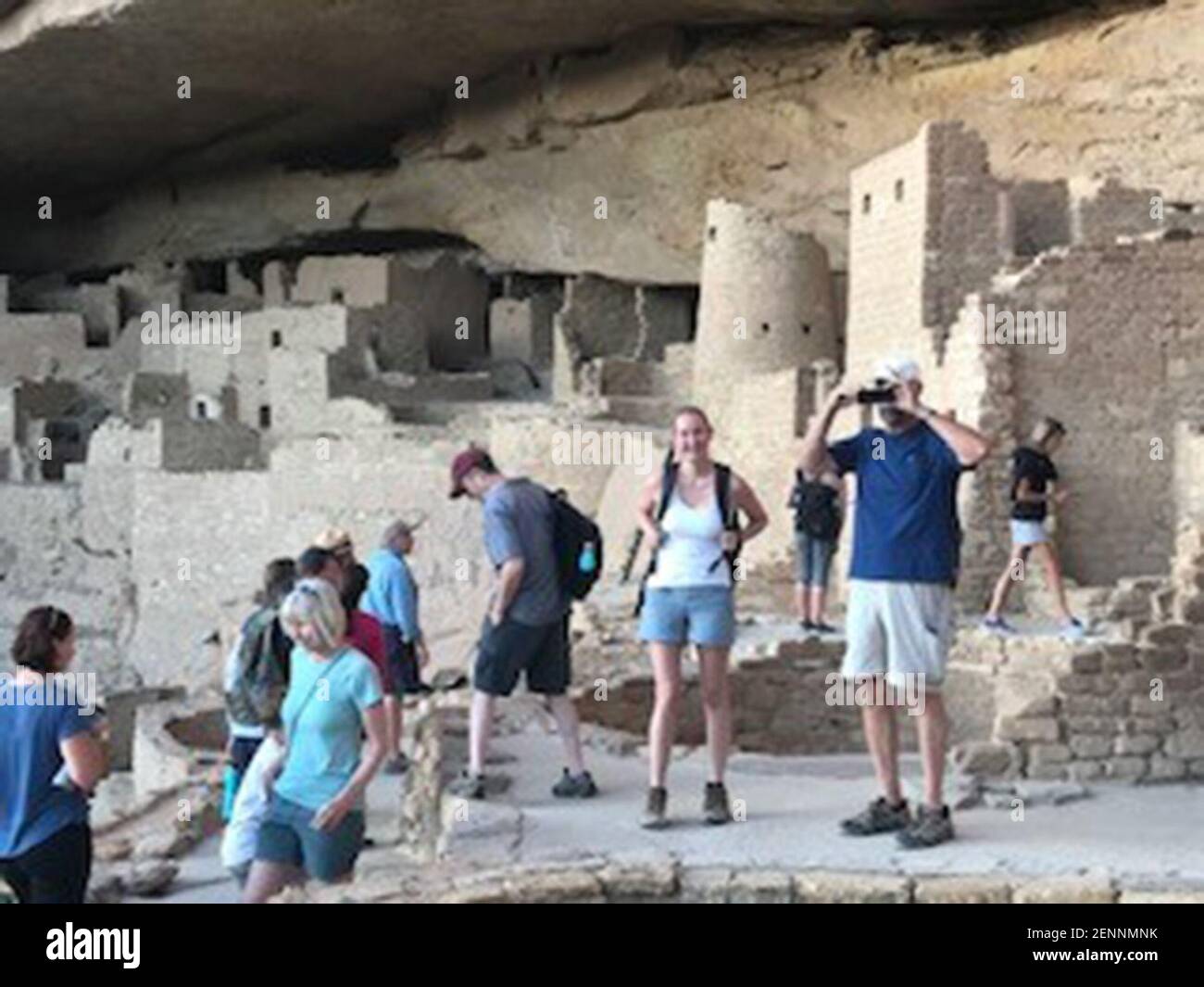 Daughter of local columnist Lauren Ritchie at Mesa Verde National Park ...