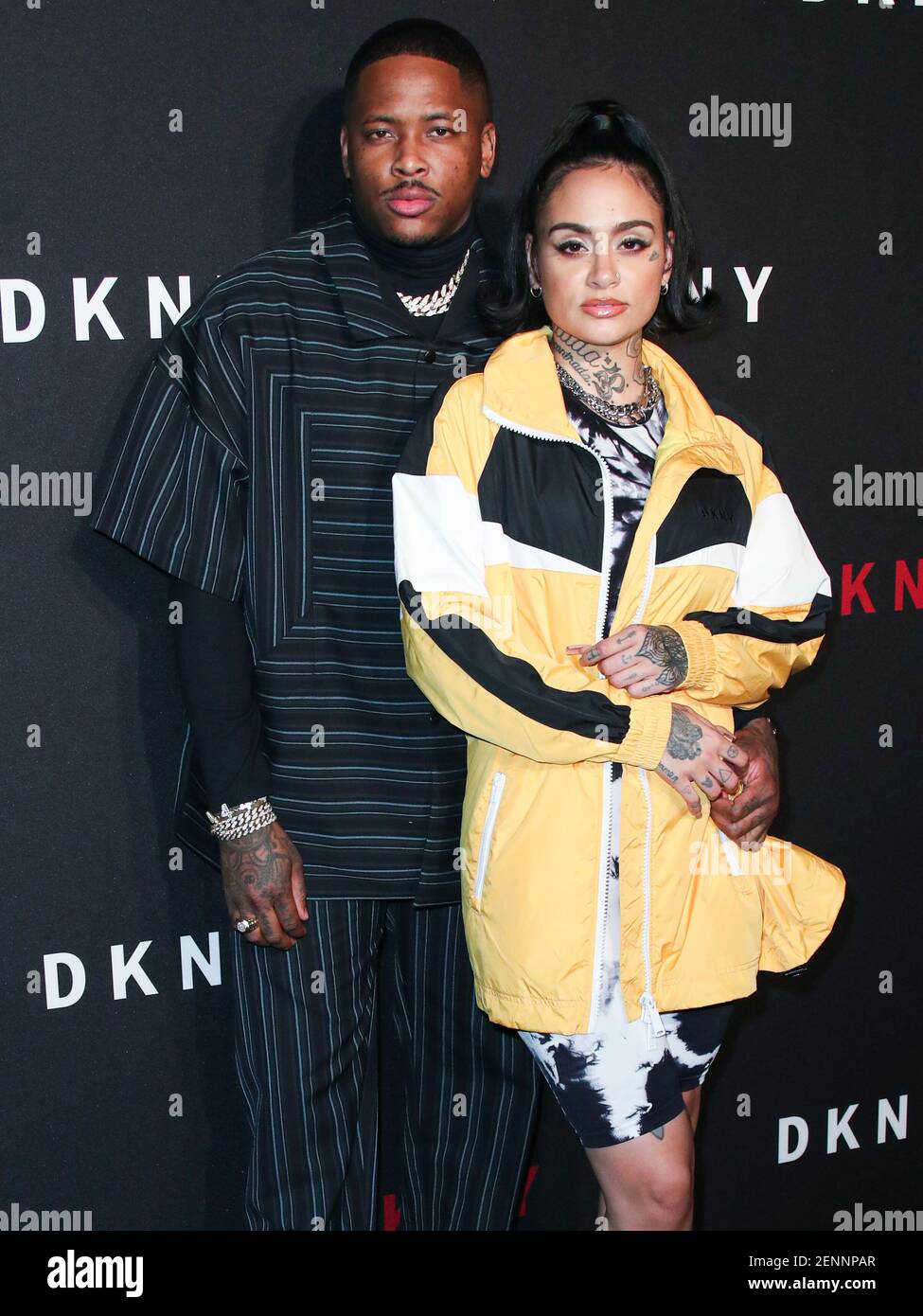 BROOKLYN, NEW YORK CITY, NEW YORK, USA - SEPTEMBER 09: YG and Kehlani ...
